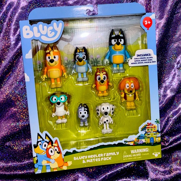 moose toys | Toys | Bluey Family Pack Toy Set | Poshmark